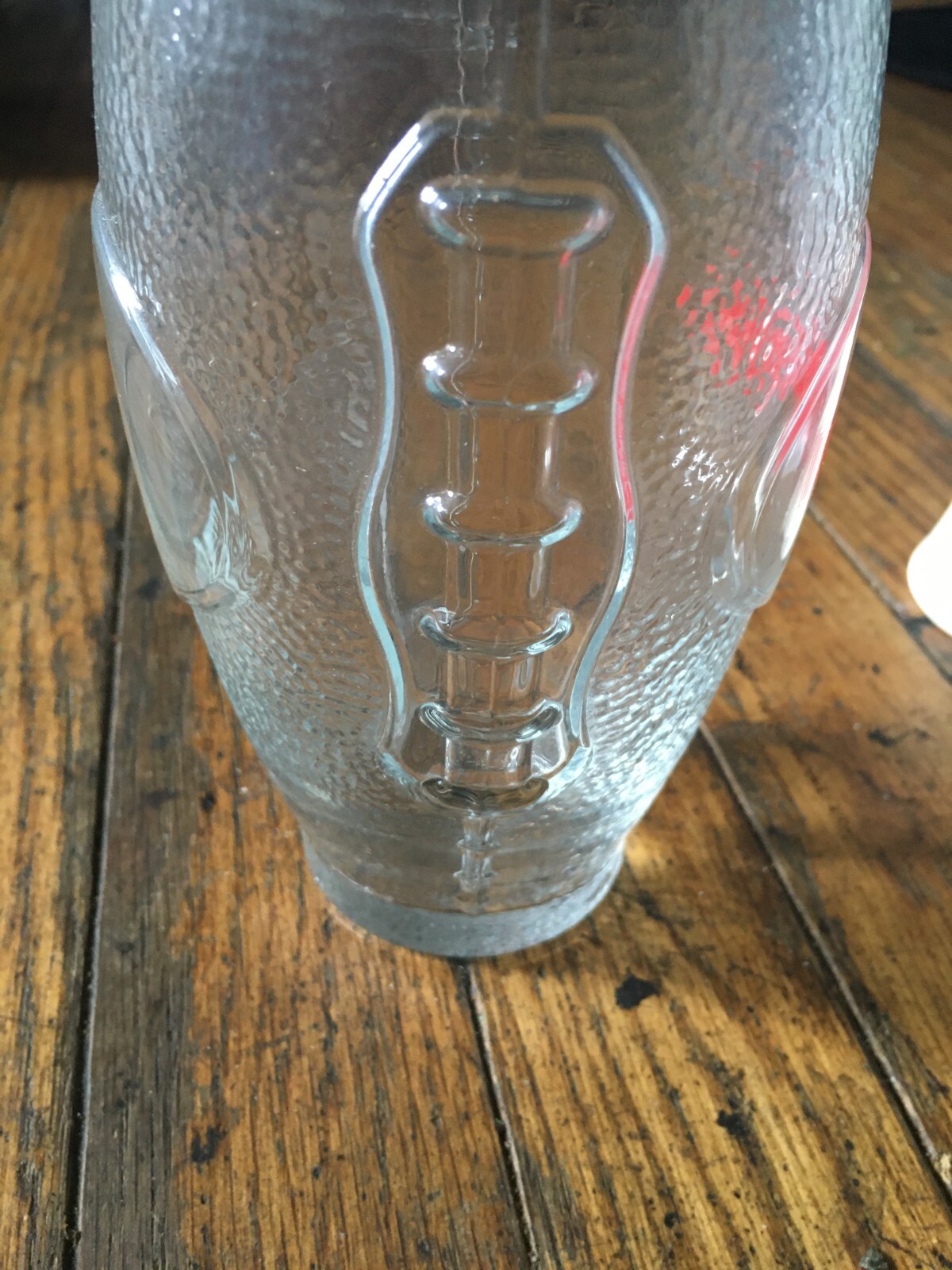 Indiana University Hoosiers FOOTBALL style PINT glass Tailgate Alumni ...