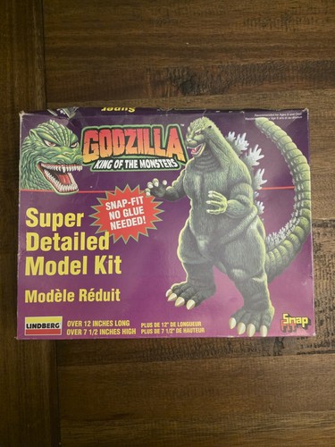 Lindberg Godzilla King Of Monsters Super Detailed 12" Long Model Kit ...