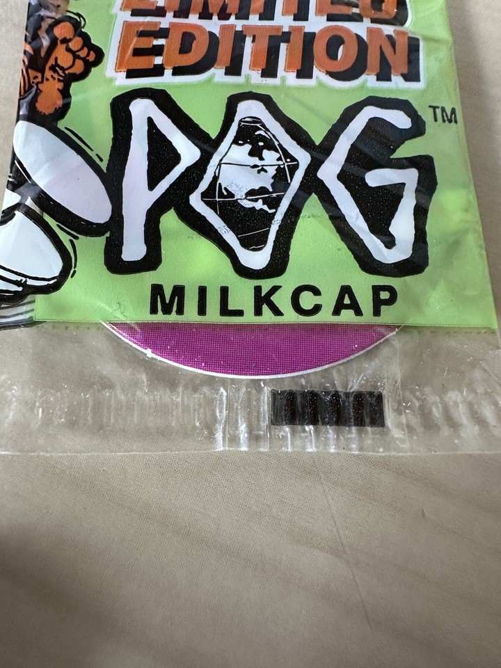 Limited Edition Pog Milkcap Brand New And Sealed Very Rere Sealed Pack ...
