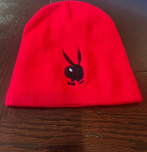 Bunny Knit Beanie - Red Color - NEW missing Hand Tag | eBay