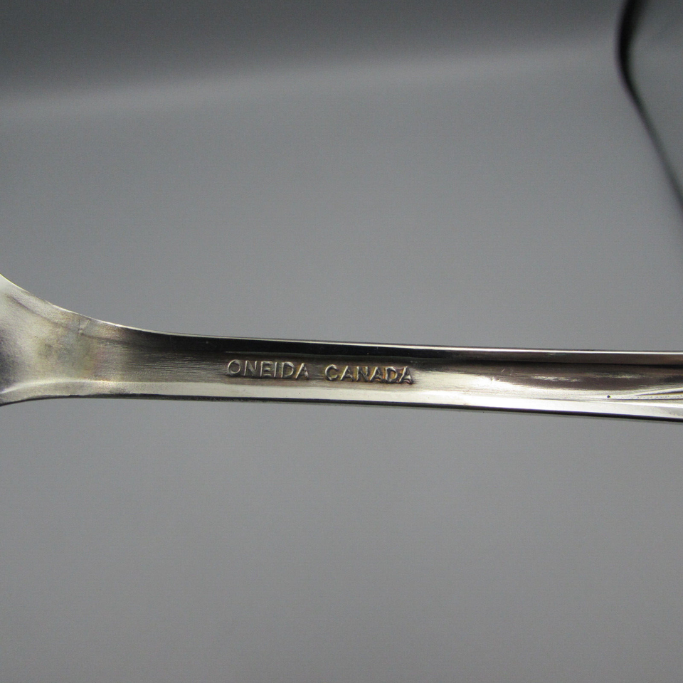 Oneida Stainless AMARYLLIS Slotted Serving Spoon NOS USA | eBay