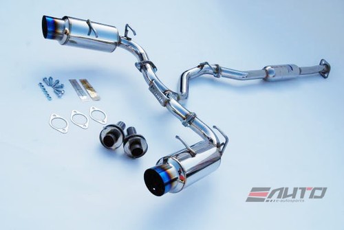 INVIDIA N1 Dual Titanium Burnt Tip Catback Exhaust for BRZ FRS GR86 86 ...