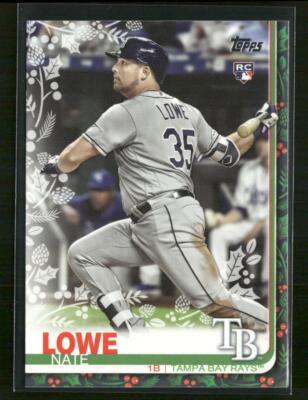 2019 Topps Holiday #HW3 Nate Lowe | eBay