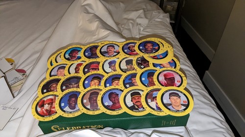 1989 Cadaco Disk Set of 66 Brett Boggs Ryan Gwynn Clemens Mattingly ...
