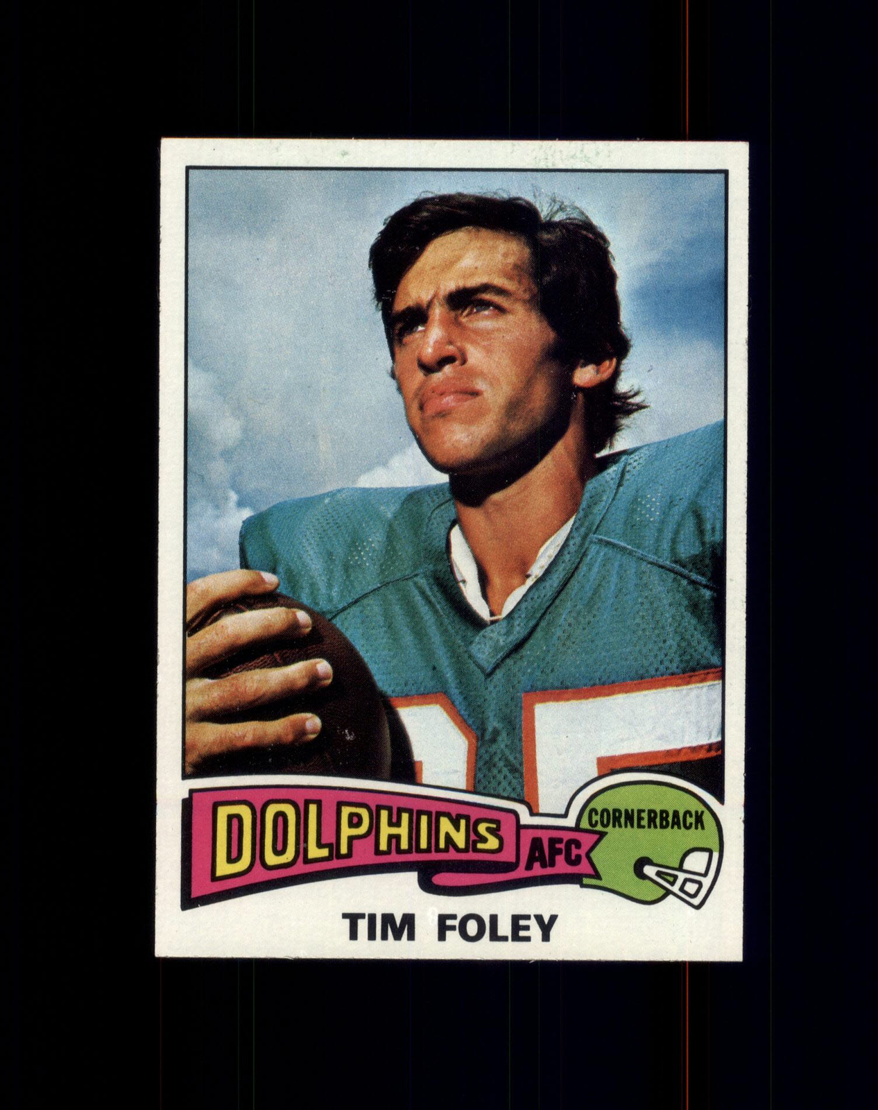 1975 Topps #521 Tim Foley - Miami Dolphins NM/MT (A02A) | eBay