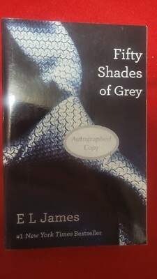The Fifty Shades Fifty Shades of Grey Bk. 1 by E. L. James (2012,....Autographed 9780345803481| eBay