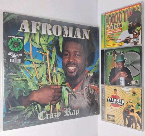 Afroman Lot Crazy Rap (Vinyl) 12" Album Coloured Vinyl & 3 Cds 4R0:20 ...