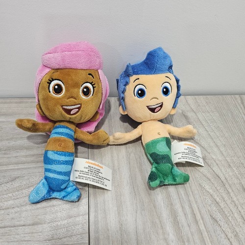 Bubble Guppies 2019 Viacom Nick JR Plush Gil Molly Mermaid Play Pretend ...