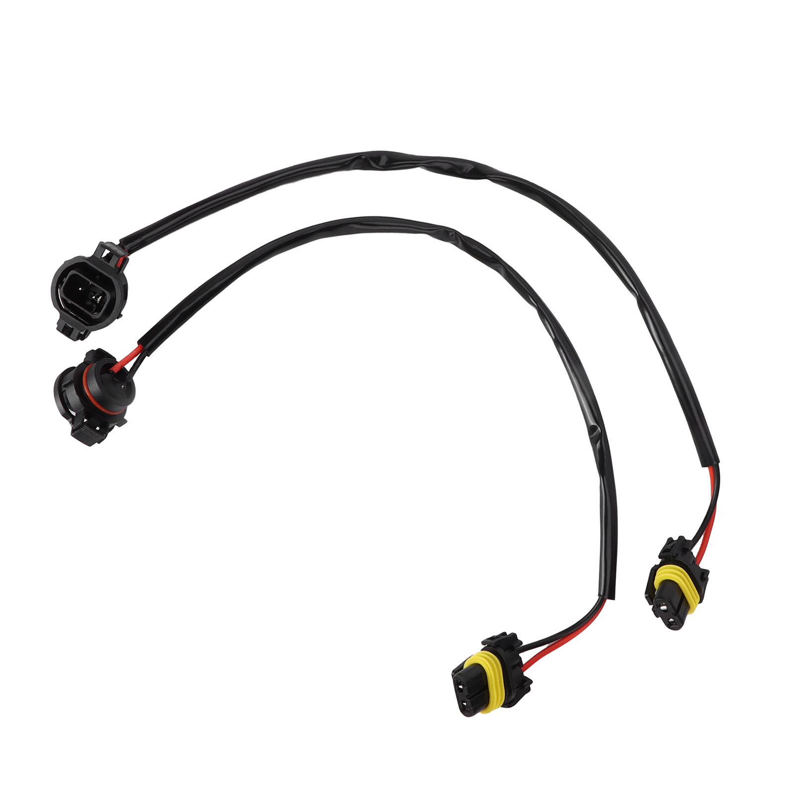 *2pcs 5202/H16 Male To 9005 Female Wire Harness Connector Universal ...