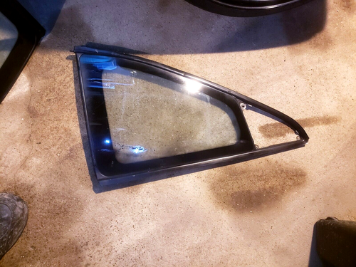 91-95 TOYOTA MR2 REAR QUARTER WINDOW LEFT DRIVER GLASS OEM T-TOP MODEL ...