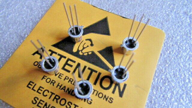 BC107C CDIL Transistor NPN bipolar 45V 0.2A 0.2/0.75W TO-18 10dB (12 ...