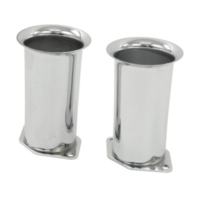 Velocity Stacks, for IDF Weber & HPMX Carbs, Pair 4 Inch Dunebuggy & VW ...