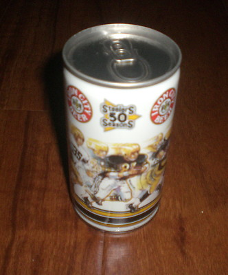 PITTSBURGH STEELERS 50 SEASONS IRON CITY BEER CAN - BO | eBay
