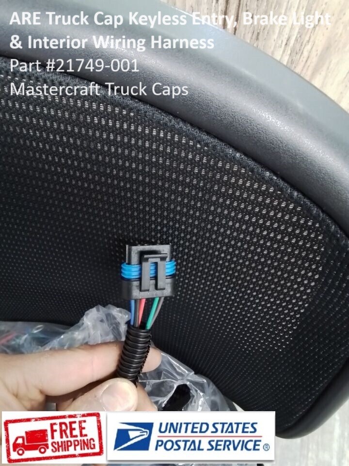 ARE truckcap keyless entry, brake light & interior light wiring ...