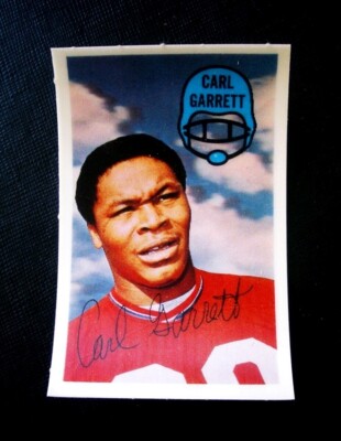 1970 Kellogg's #27 Carl Garrett BOSTON PATRIOTS ~ NM/MT | eBay