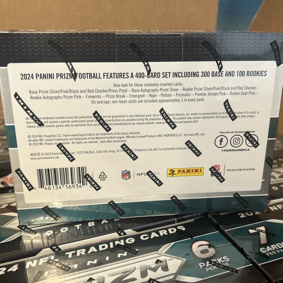 2024 Panini Prizm NFL Football Mega Box (Case Amount X 20) Target IN ...