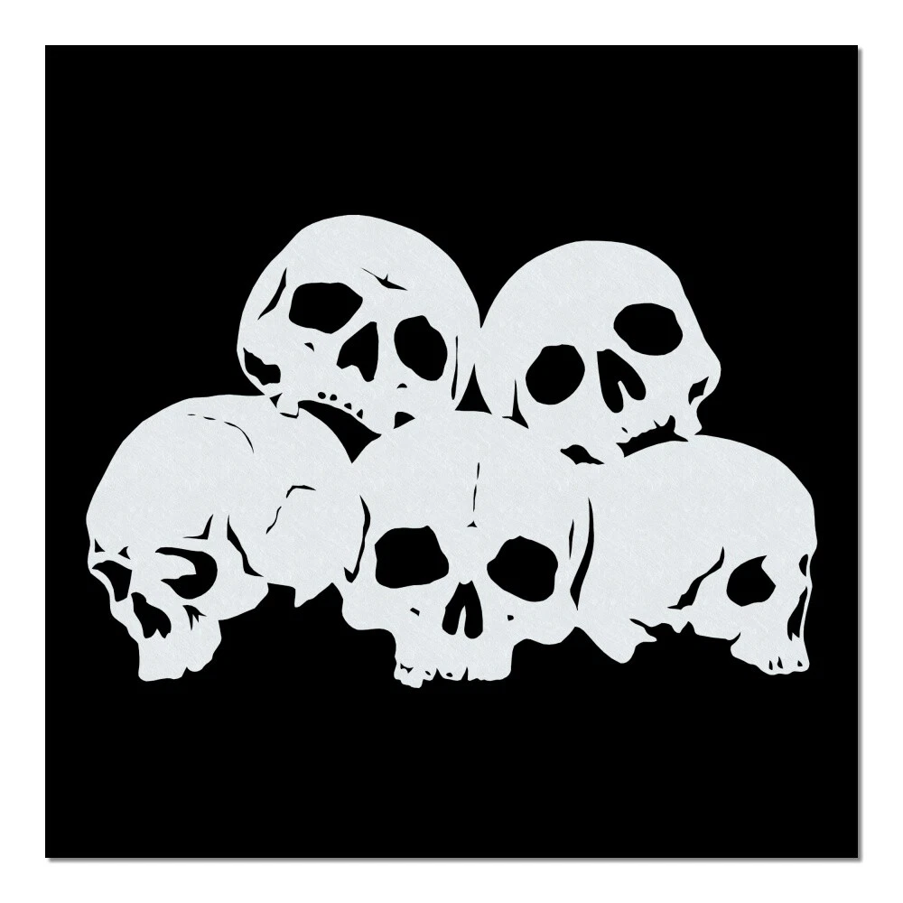 Monster High Skull Stencil