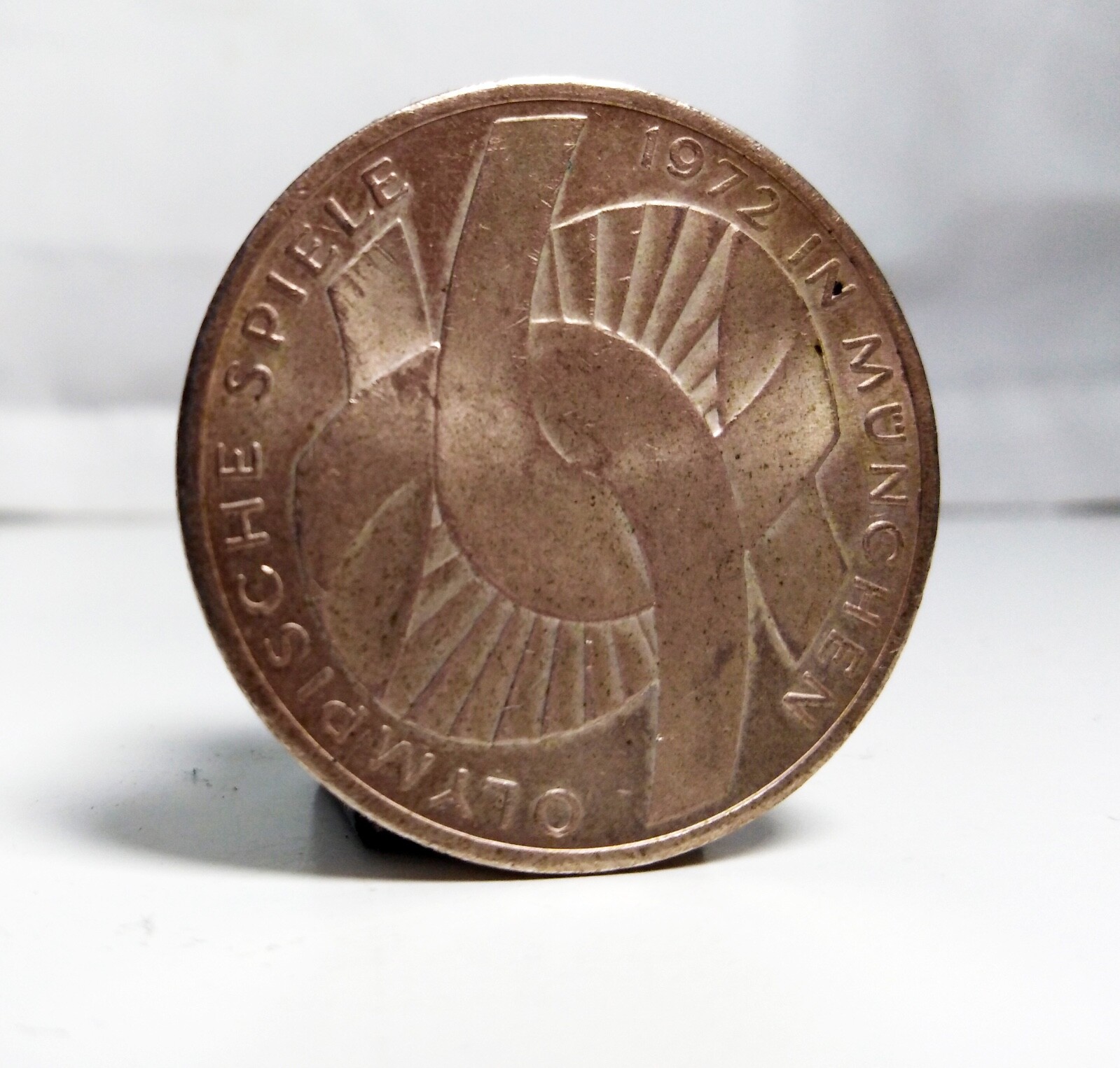 Münze 10 Deutsche Mark Olympische Spiele 1972 silber Gedenkmünze coin D ...