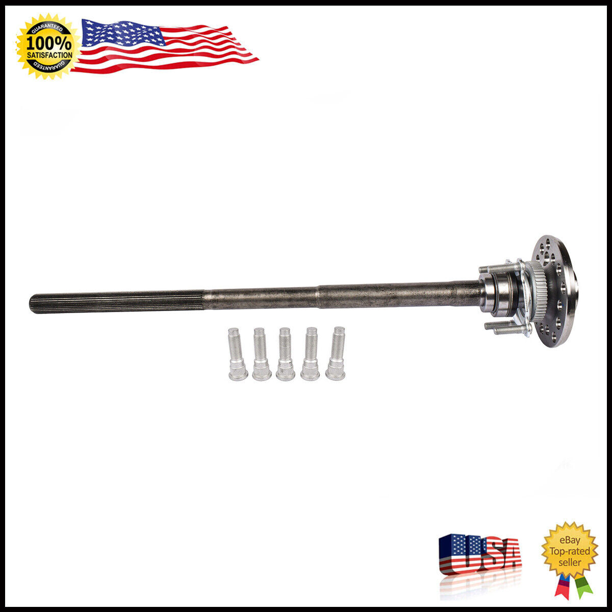 68003272AA Rear Axle Shaft Assembly for Jeep Wrangler (JK) 2007-2018 3 ...