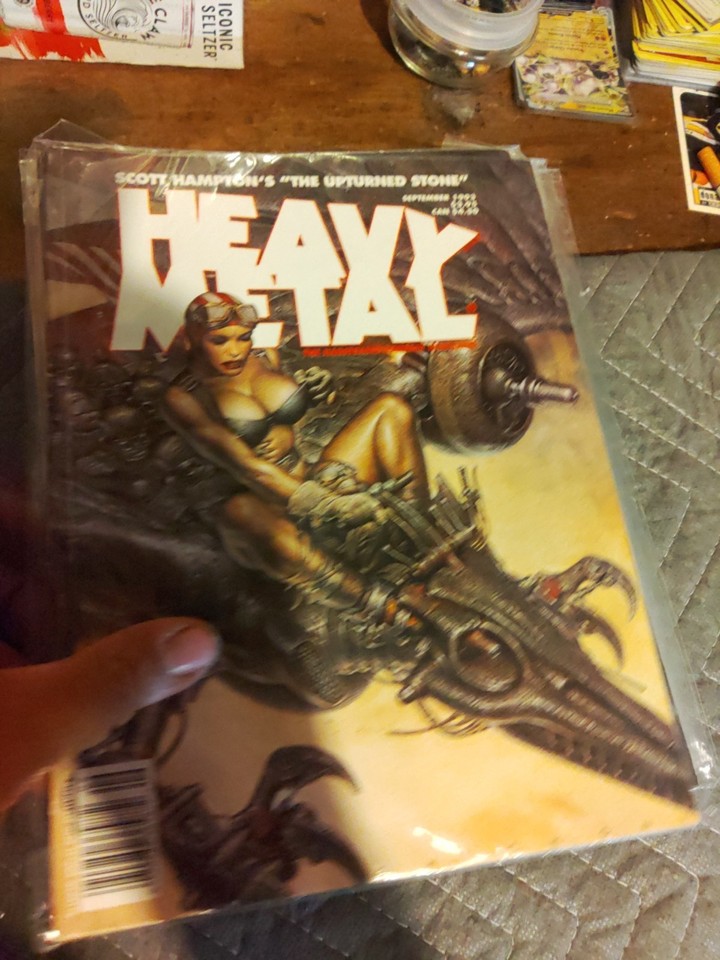 Lot Of 20 Vintage HEAVY METAL MAGAZINES Great Lot Great Condition | eBay
