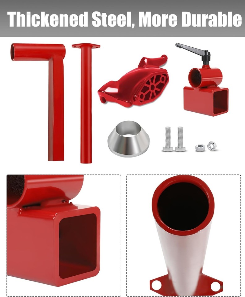 Manual Tire Changer Duck Head Adapter Kit w/ Silver Cone Fit for Most ...