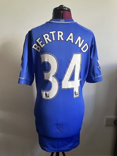 Chelsea Fc Ryan Bertrand Match Issue Adidas 2012/2013 Home Shirt Mens ...