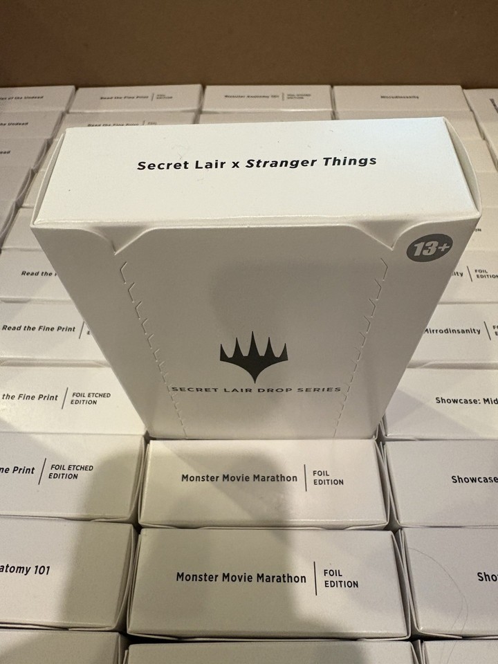 MTG Secret Lair Stranger Things Magic | eBay