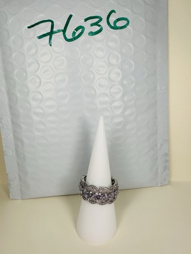 Bomb Party Sz8 Revealed BP Ring Jewelry RBP Full Wrap Lt Purple Gems ...