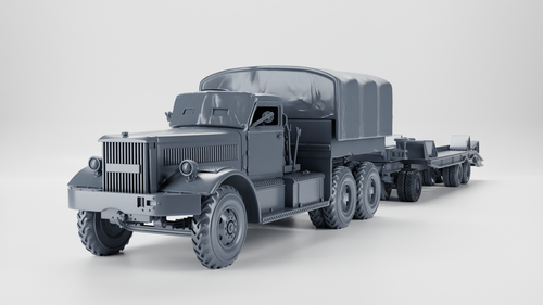 M19 Tank Transporter (US) - HEAVY TRANSPORTERS+TRAILERS of WW2 - US ...