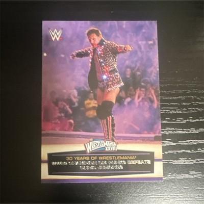 Topps WWE 30 Years of WrestleMania CM Punk Defeats Chris Jericho #55 ...