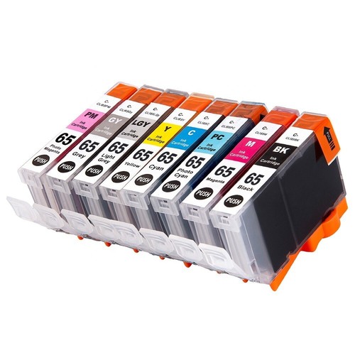 8x Non-OEM Canon Ink Cartridges CLI65 for Canon PIXMA PRO200 | eBay