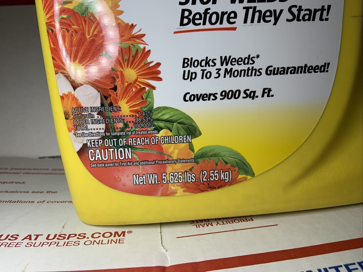 Preen Garden Weed Preventer Label | Fasci Garden