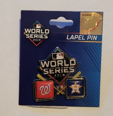 2019 Houston Astros Washington Nationals World Series MLB Pin NEW | eBay