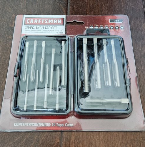 Craftsman 14pc Standard Tap Set, Inch 9-52368 | eBay