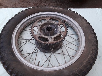 1979 Yamaha DT 250 Rear Wheel dt250 oem original | eBay
