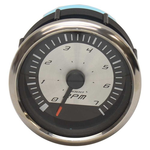 Faria Boat Tachometer Gauge TC8508A | 3 1/4 Inch Platinum 7000 RPM | eBay