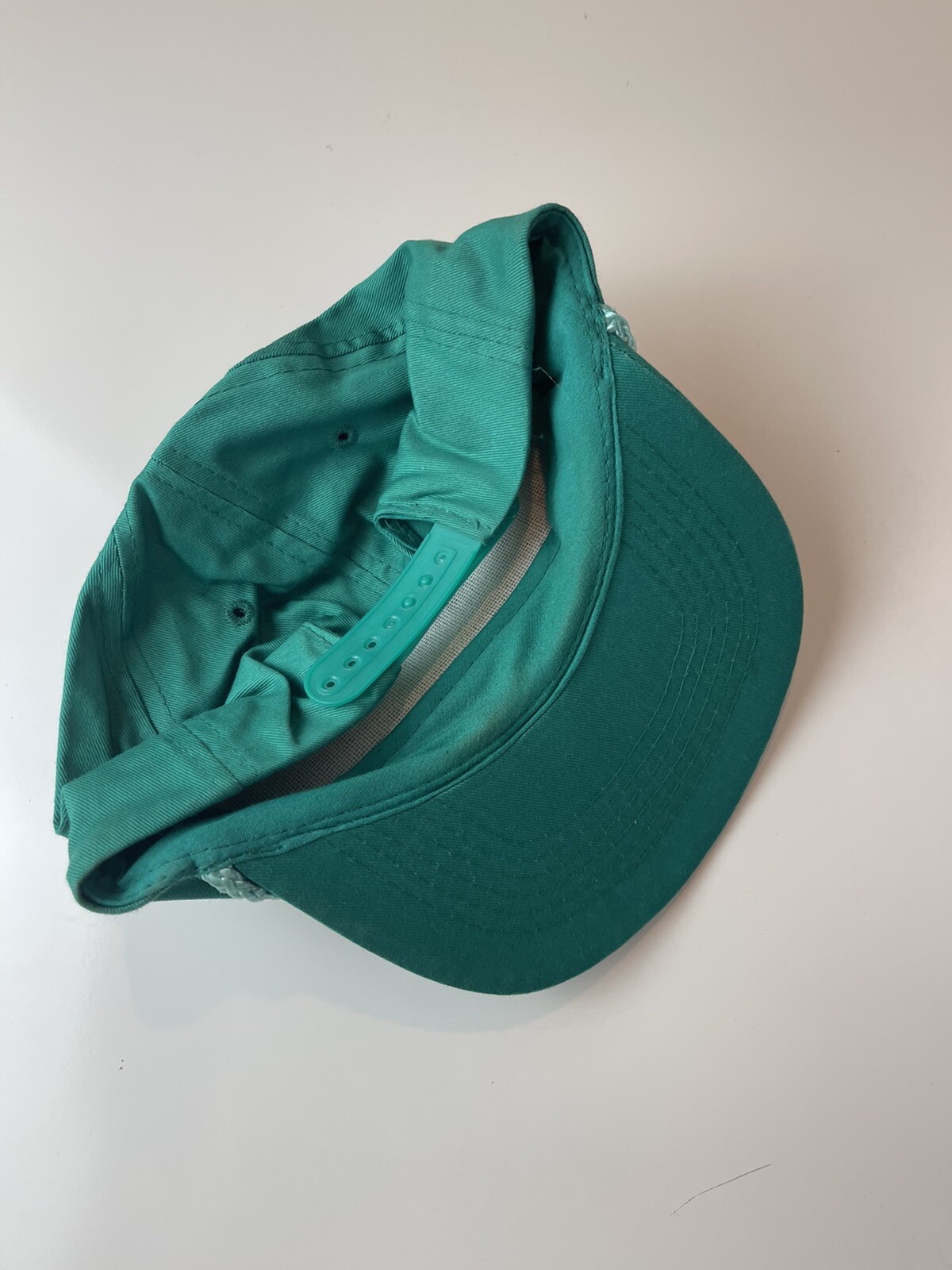 Vintage Consumers National Bank CNB Snapback Hat Cap Green Rope Hat | eBay