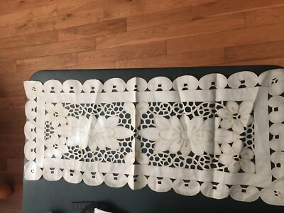 Videt Linen Swedish Doily 14X34 Inches | eBay