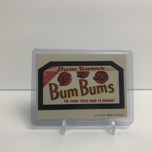 1974 Topps Wacky Packages Series 6 #7 Bum Bums Candy | eBay