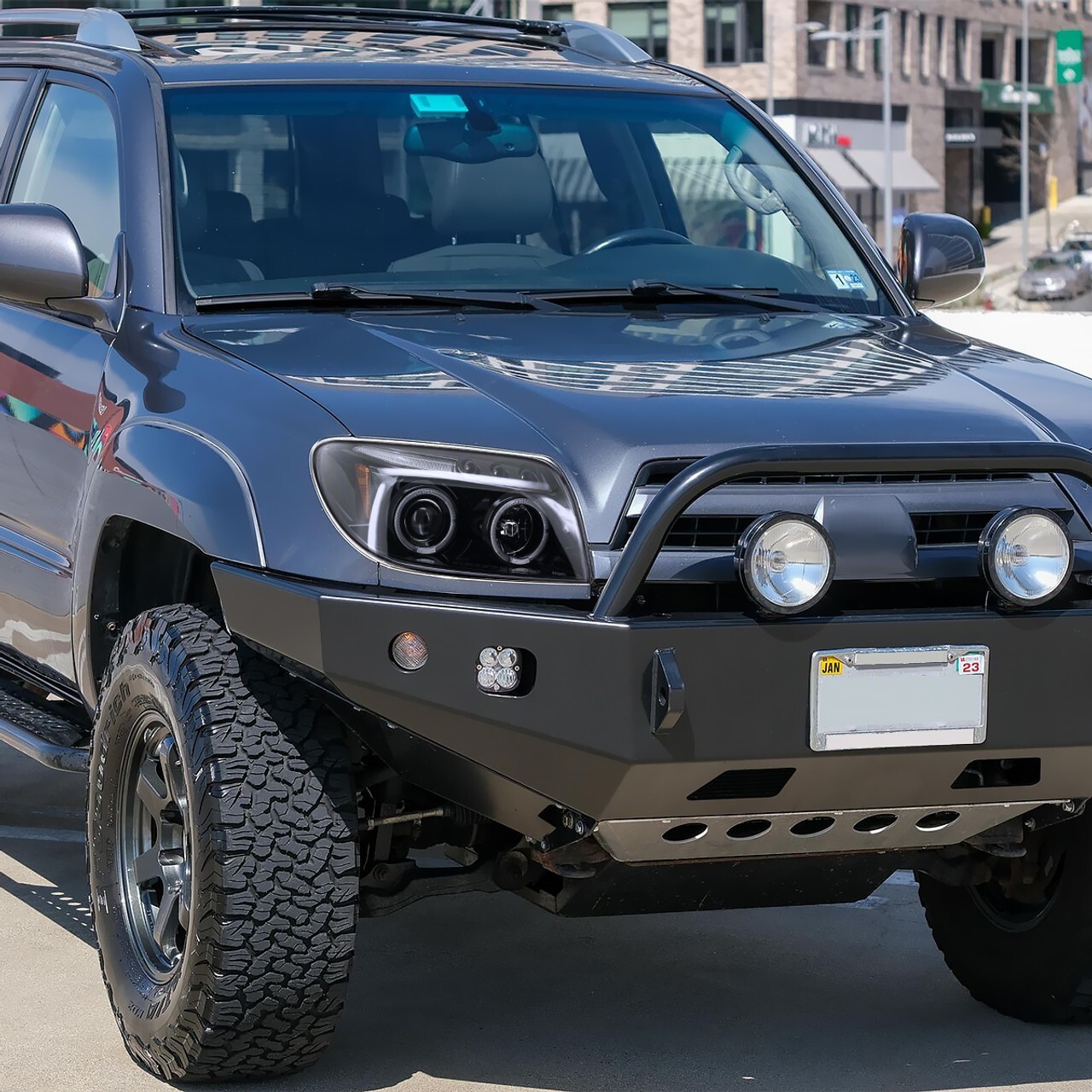For 03-05 Toyota 4runner Base TRD Glossy Black Projector Halo ...
