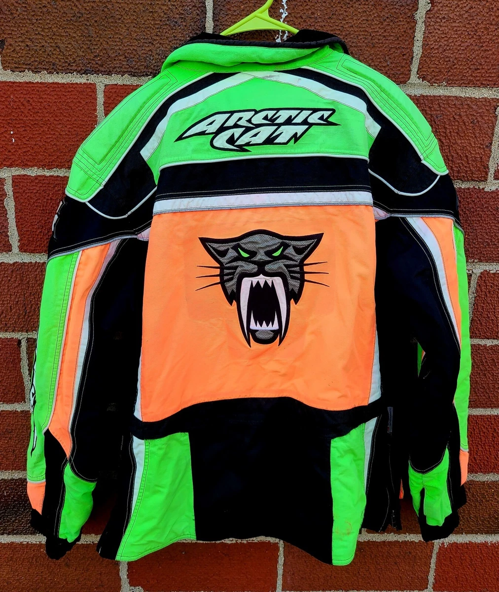 Arctic Cat Arcticwear Snowmobile Jacket Black Orange ATex, 59% OFF