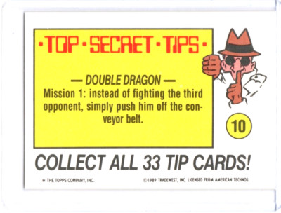 1989 Topps Nintendo - Top Secret Tips: The Legend of Zelda - Sticker ...