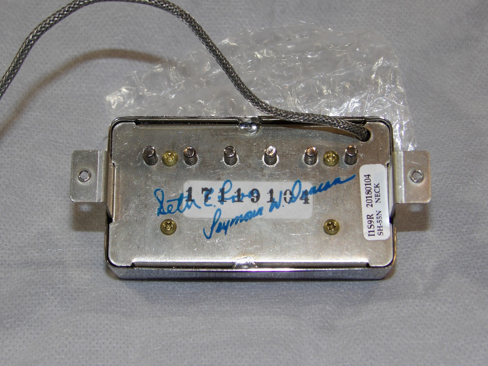 Seymour Duncan Seth Lover Model Humbucker SH-55n Neck Pickup | eBay