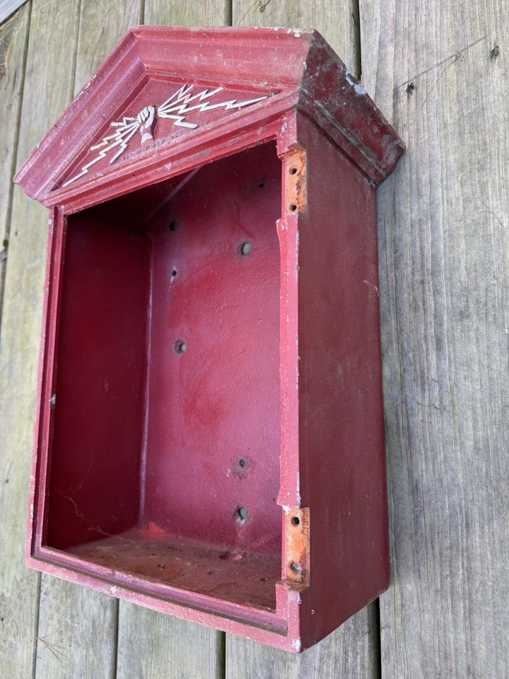 Gamewell Cast Iron Fire Alarm Box Shell | eBay