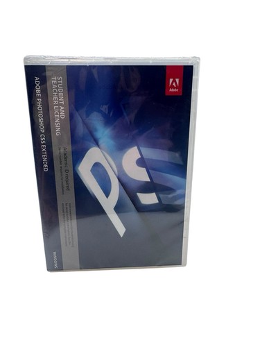 Windows Adobe Photoshop CS5 Extended Student Teacher Edition New Sealed ...