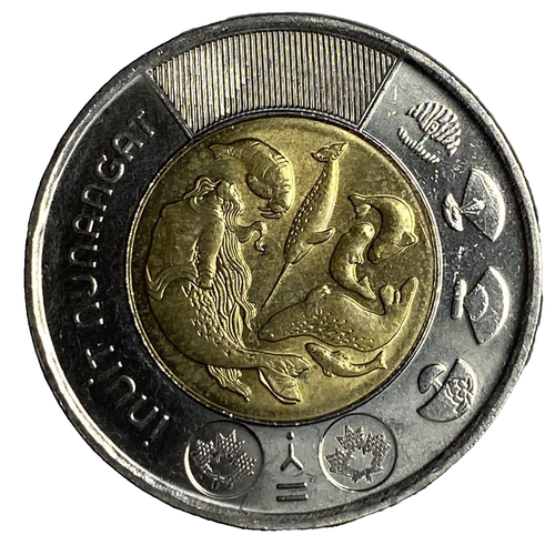 2024 CANADA 2 TWO DOLLARS NON COLOURED CELEBRATING INUIT NUNANGAT ...