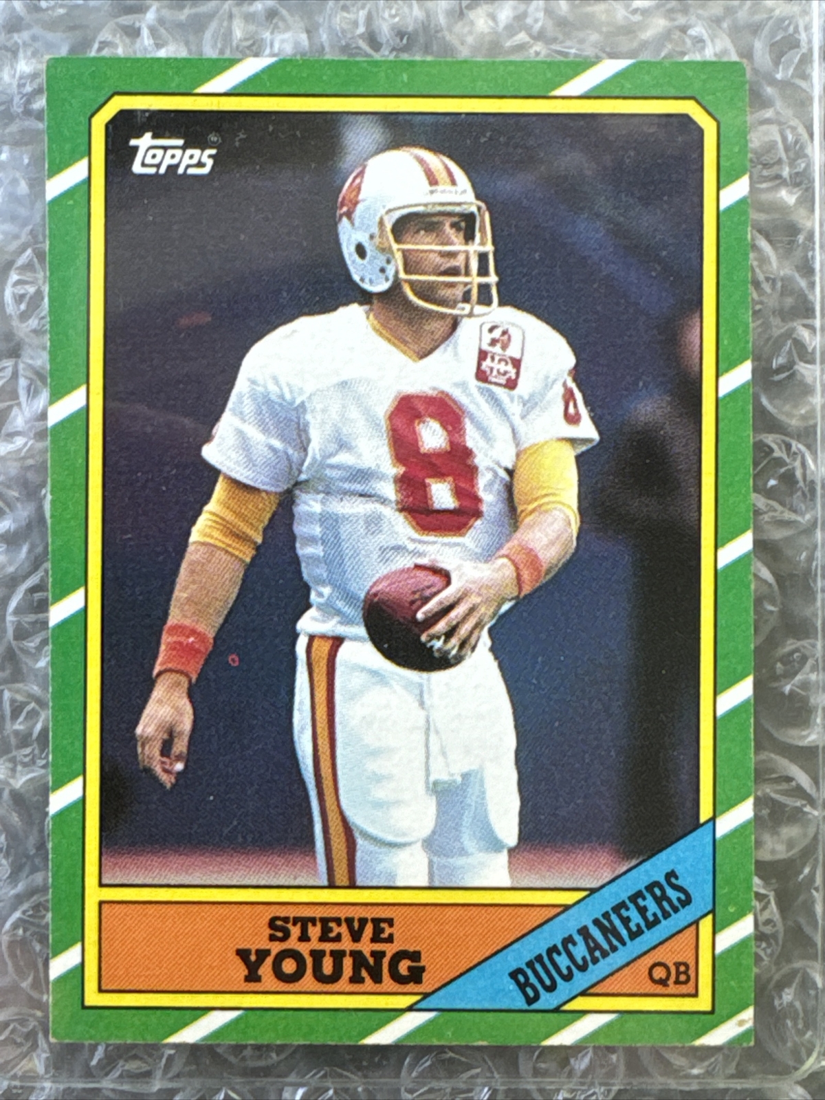 1986 TOPPS FOOTBALL STEVE YOUNG ROOKIE CARD | eBay