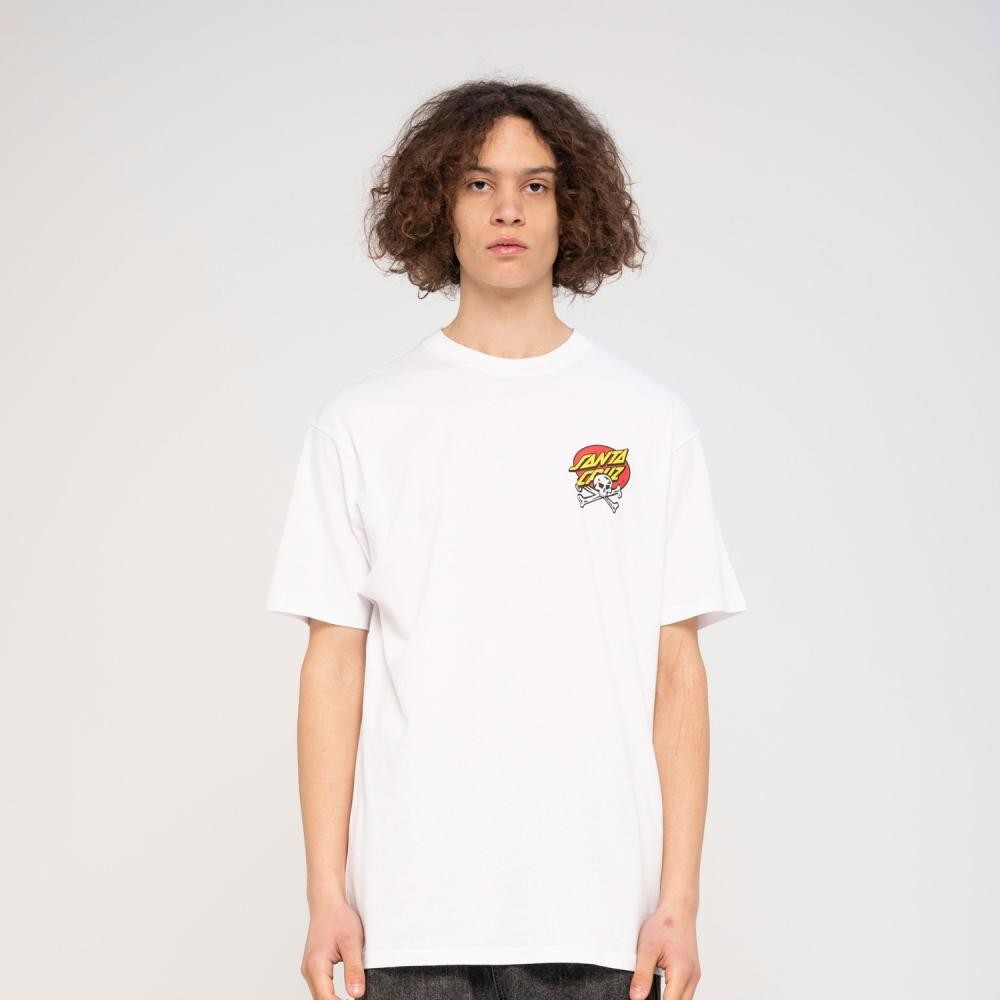 SALE SANTA CRUZ - T-SHIRT SLASHER Meek OG Hand WHITE XL SKATE STREET ...