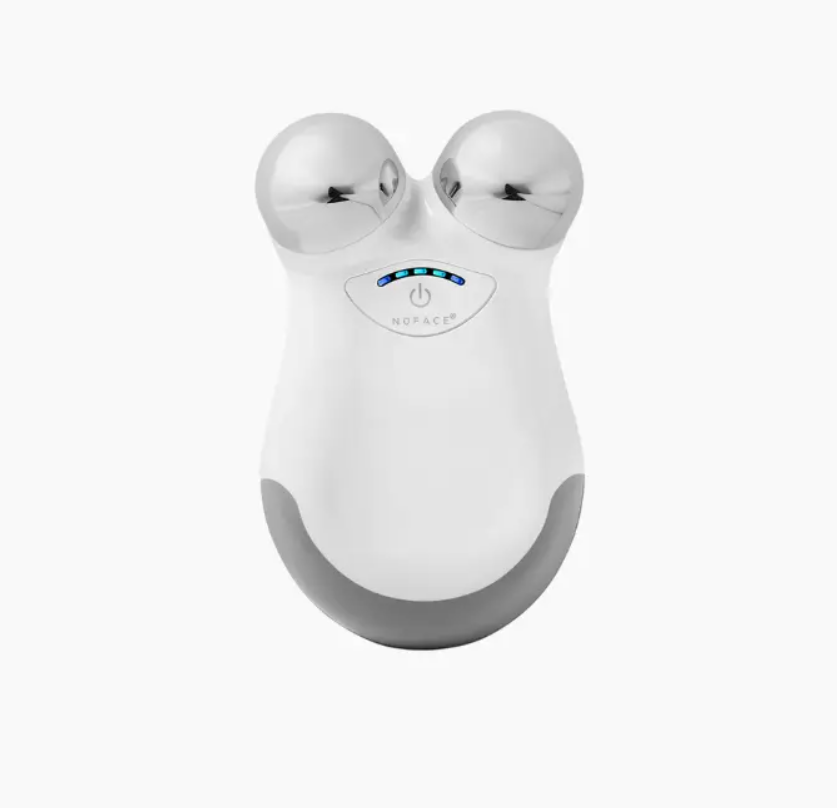 NuFace Mini Facial Toning Device With Charger And Bag Opened Box | eBay