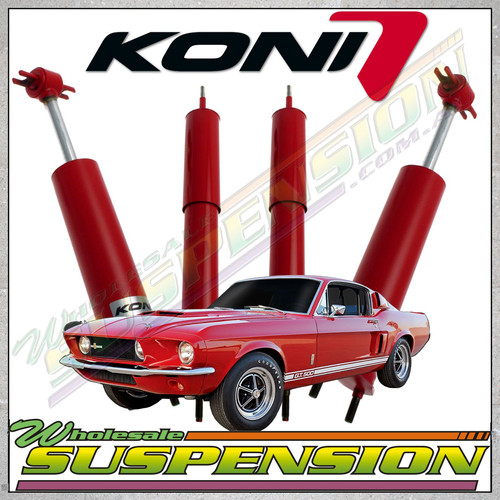 FORD MUSTANG 64 65 66 67 68 69 70 KONI ADJUSTABLE FRONT REAR SHOCKS ...